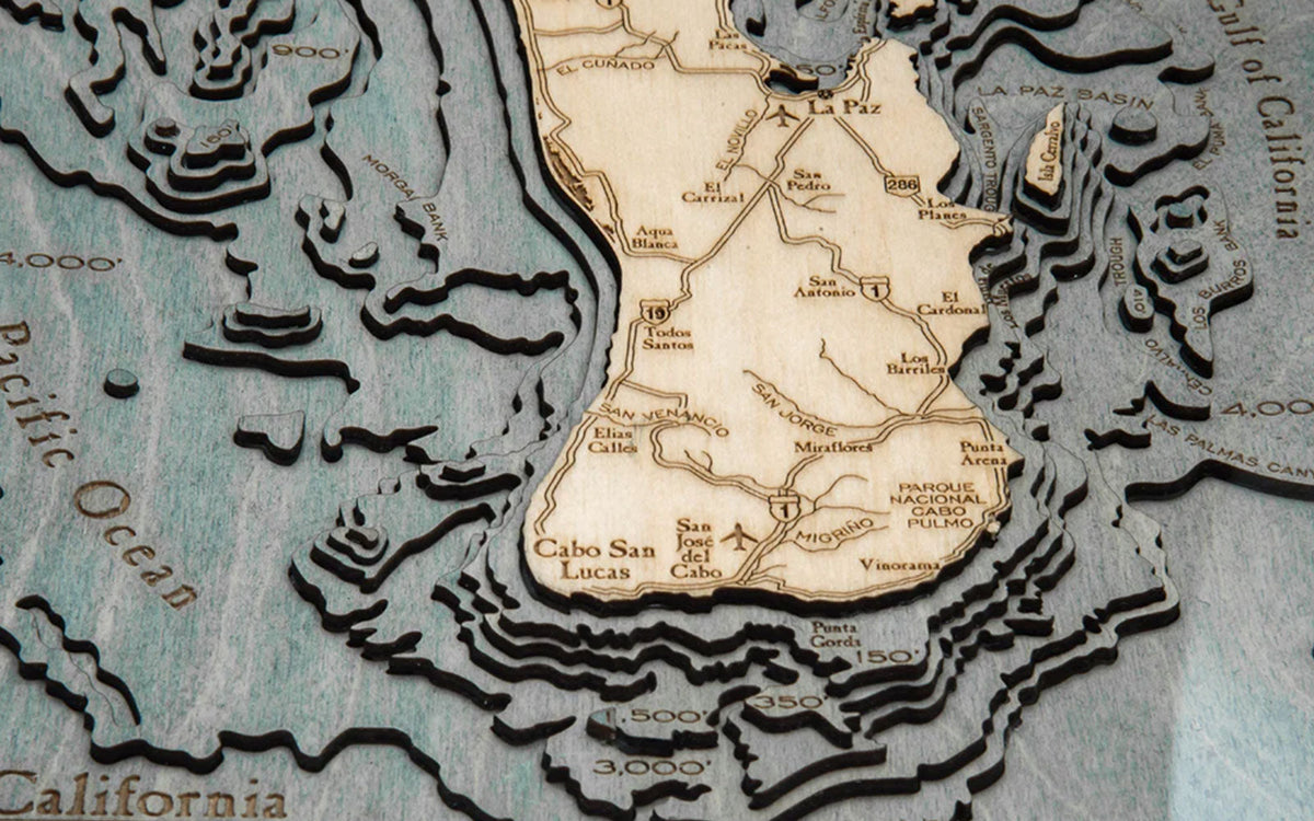 Best Wood Maps of California for Your Home | Wood Chart – WoodChart